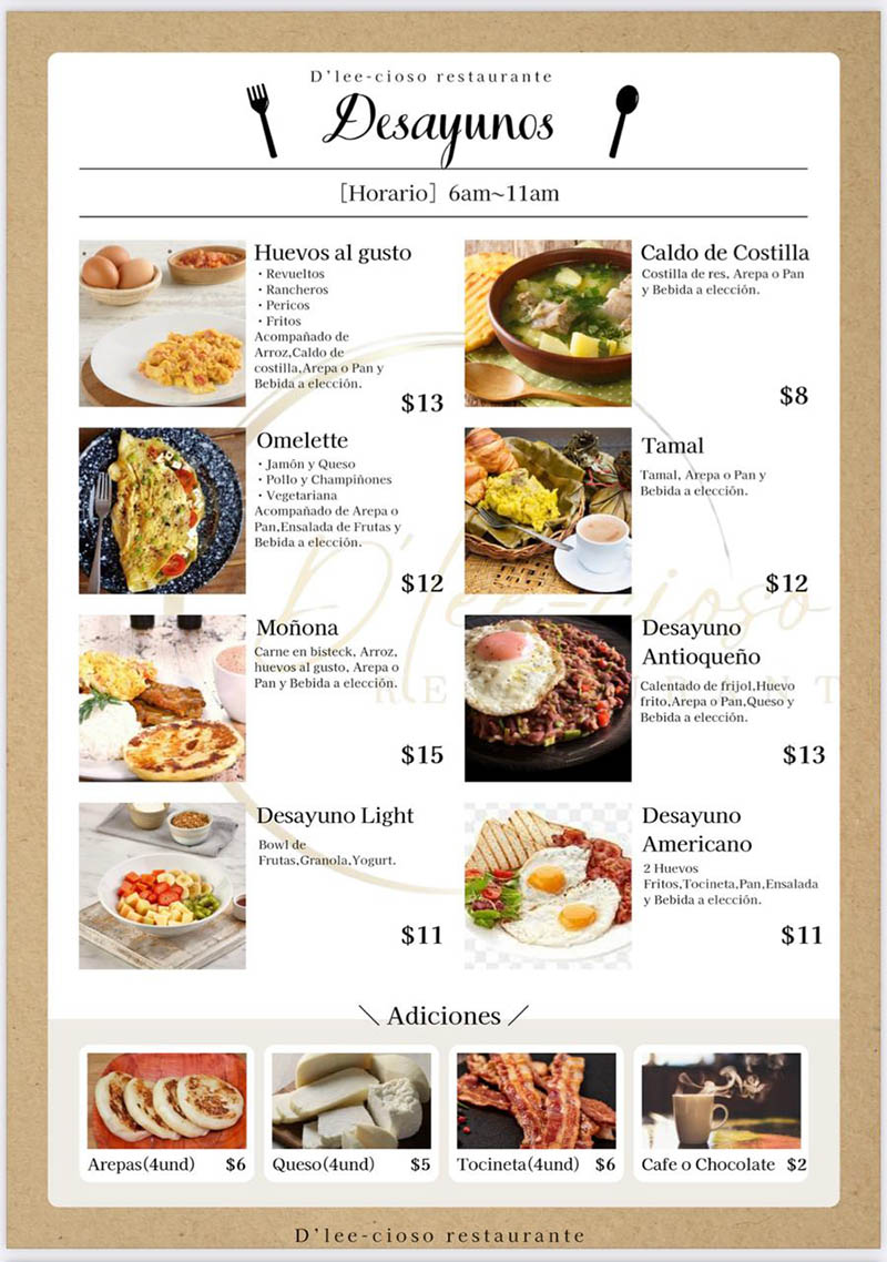 Dlee-cioso Restaurante - Las Páginas Amarillas en Colombia.com 2026