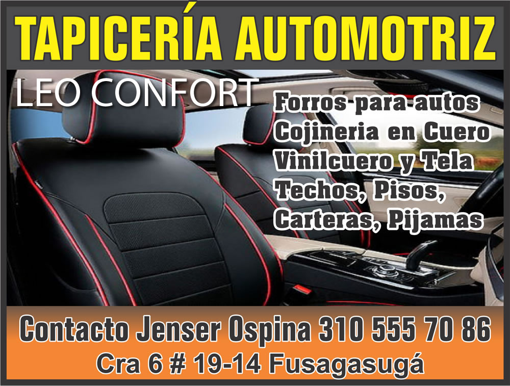 TAPICERIA AUTOMOTRIZ LEO CONFORT - Las Páginas Amarillas en Colombia ...